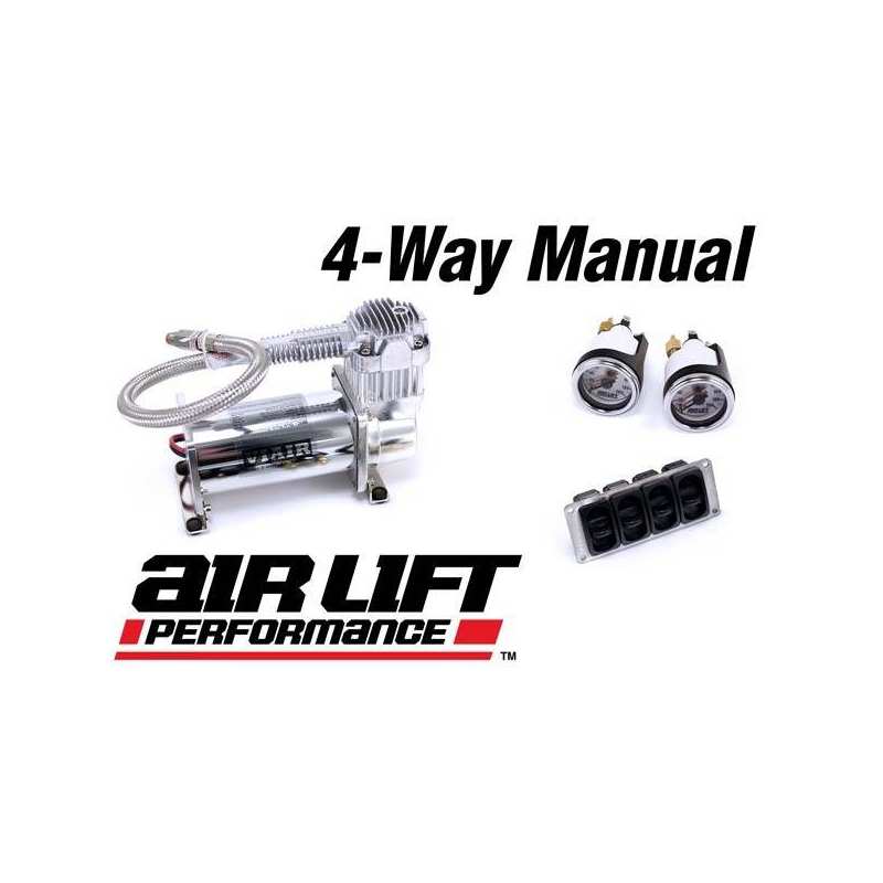 4-way Manual Management System (1/4 lines, no tank, no compressor ...